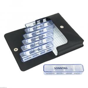 MEDIDOS Medikamentendosierer Kunstleder schwarz (1 St) Preisvergleich ...