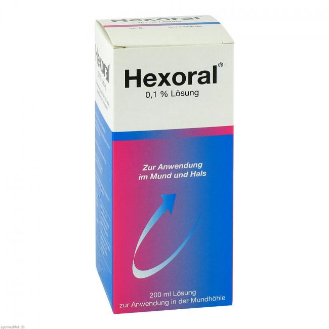 HEXORAL 0,1% Lösung (200 ml) Preisvergleich, PZN 12494697 · MediPreis.de