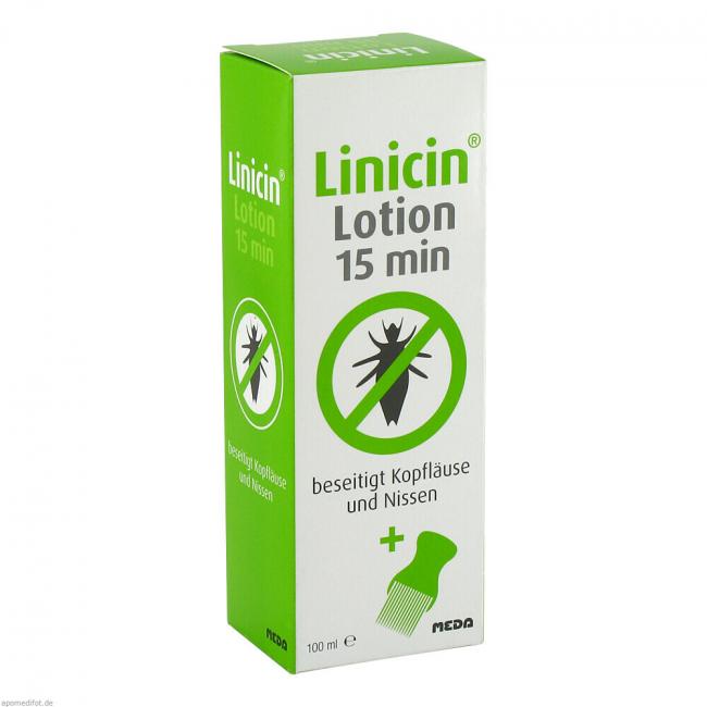 LINICIN Lotion 15 Min. (100 ml) Preisvergleich, PZN 6939385 · MediPreis.de
