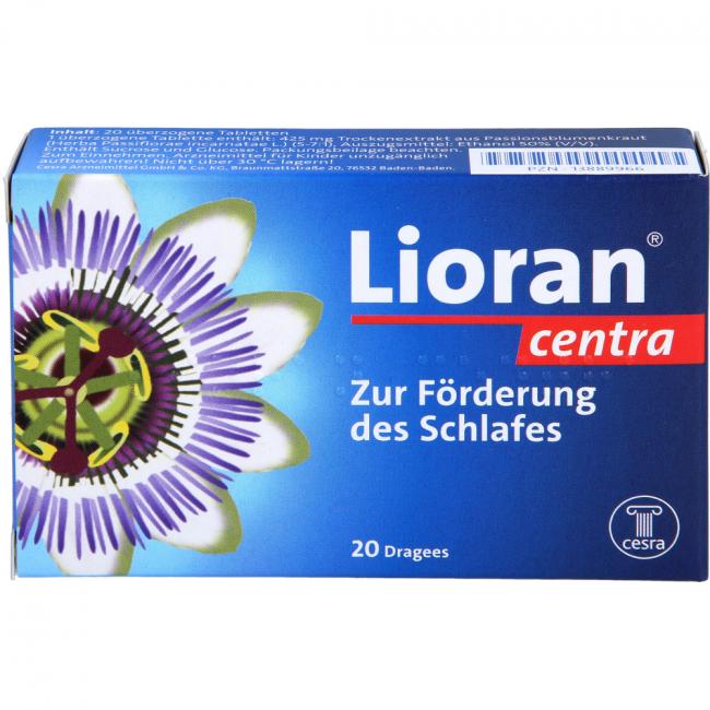 LIORAN centra überzogene Tabletten (20 St) Preisvergleich, PZN 13889966 ...