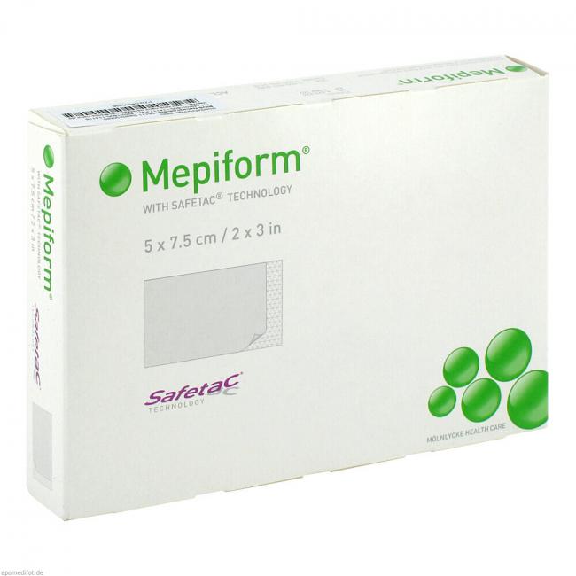 MEPIFORM 5x7 5 Cm Verband 5 St Preisvergleich PZN 4040456 MediPreis de