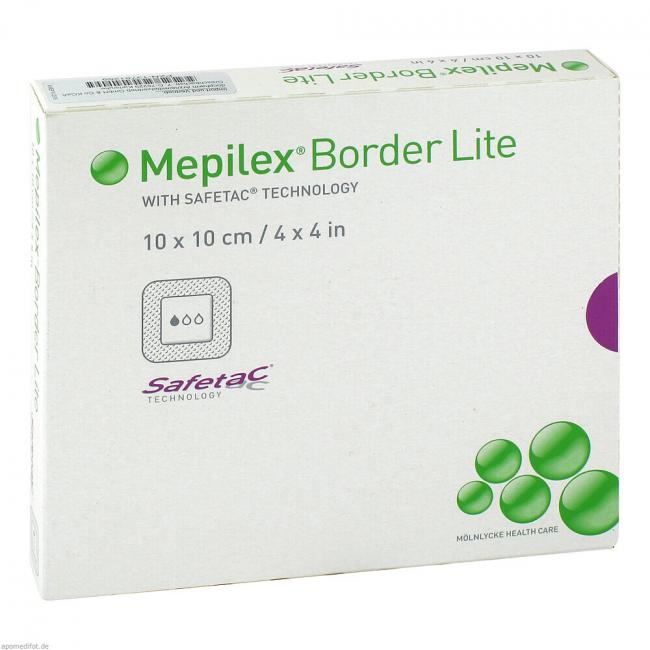 MEPILEX Border Lite Schaumverb.10x10 cm steril (5 St) Preisvergleich ...