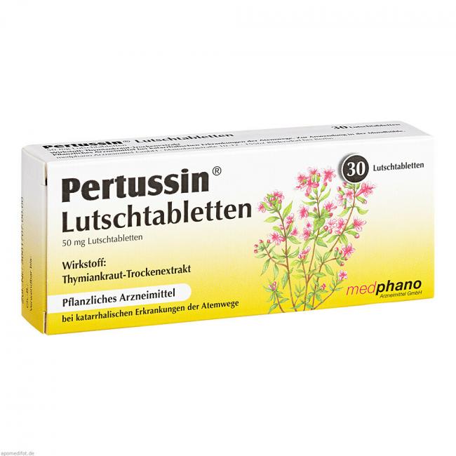 PERTUSSIN Lutschtabletten (30 St) Preisvergleich, PZN 2586317 ...