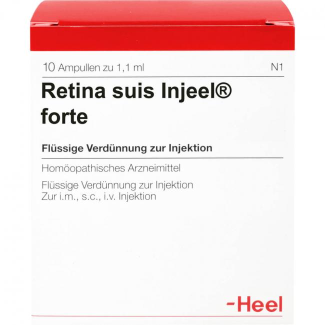 RETINA SUIS Injeel forte Ampullen (10 St) Preisvergleich, PZN 867495 ...