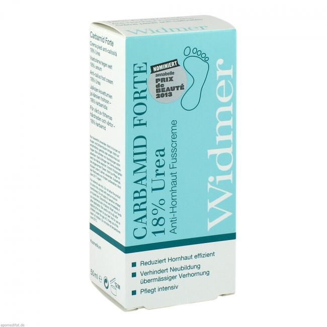 WIDMER Carbamid Forte 18% Urea Creme (50 ml) Preisvergleich, PZN ...
