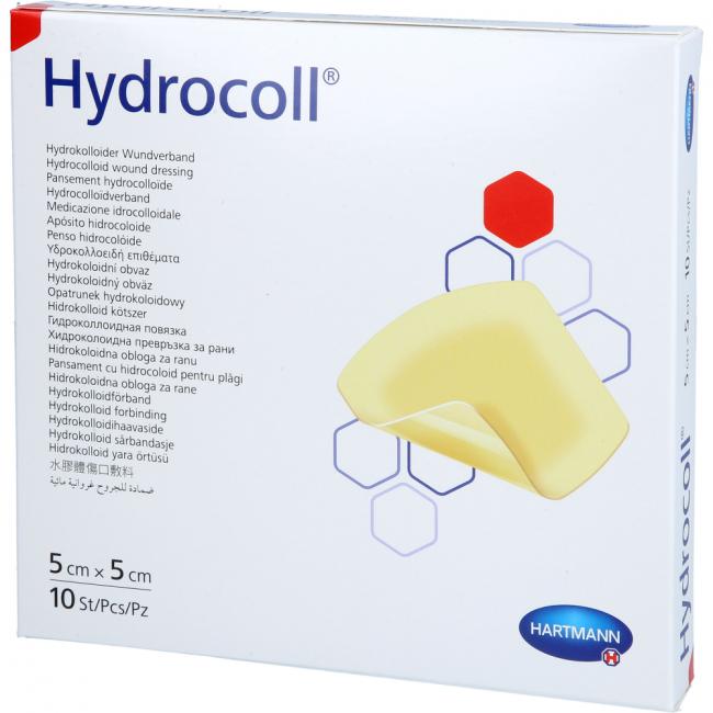 HYDROCOLL Wundverband 5x5 cm (10 St) Preisvergleich, PZN 19701231 ...