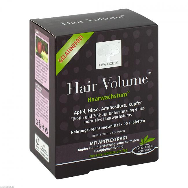 HAIR VOLUME Tabletten (90 St) Preisvergleich, PZN 10260452 · MediPreis.de