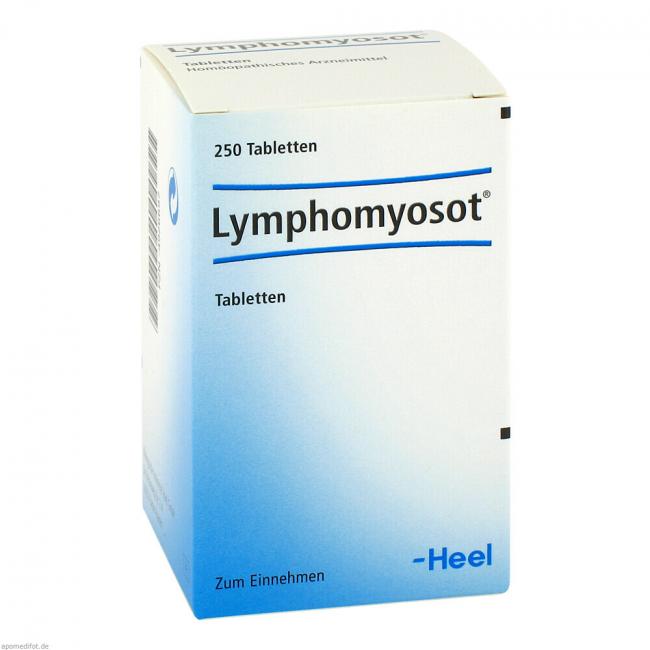 LYMPHOMYOSOT Tabletten (250 St) Preisvergleich, PZN 4926697 · MediPreis.de